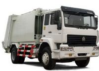 China White Color 12m3 Garbage Compactor Truck SINOTRUK HOWO 4x2 6000L Volume for sale