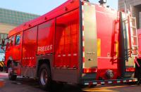 China Rescue Fire Truck 4x2 251hp - 350hp SINOTRUK HOWO Fire Fighter Truck 6m3 Water Tank for sale