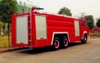 China Red And White Firefighter Rescue Fire Truck SINOTRUK HOWO 6x4 12m3 Fire Rescue Vehicles for sale