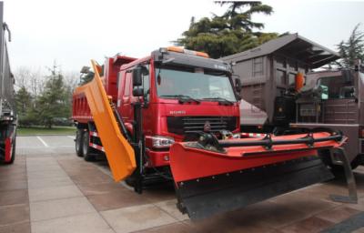 China SINOTRUK HOWO7 6*4 Snow Clearing Truck HF9 / AC16 Front Axle For 25 Ton for sale