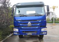 China Blue Color 371 HP HOWO Tractor Head Truck Semi Truck Mover For Tansport for sale