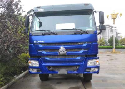 China Blue Color 371 HP HOWO Tractor Head Truck Semi Truck Mover For Tansport for sale