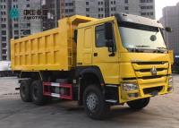 China Yellow 50t Load 75km / H Heavy Duty Dump Truck for sale