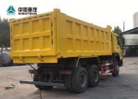 China Yellow 50t Load 75km / H Heavy Duty Dump Truck for sale