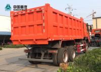 China Orange 6x4 371hp 20M3 Heavy Duty Dump Truck With 10 Tyres for sale