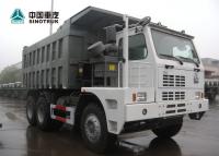 China White 6x4 Mining King Heavy Duty Dump Truck 70T Payload Special Design for sale