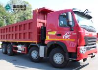 China Sinotruk Howo A7 Euro 2 8x4 Dump Truck Heavy Duty 30cbm 50 Tons Payload for sale