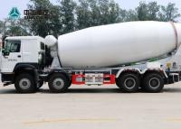 China Durable SINOTRUK HOWO EURO 2 371HP Concrete Mixer Truck 8X4 10CBM 12CBM 12 Wheels for sale