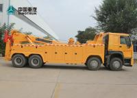 China 8X4 SINOTRUK HOWO 30T 40T Heavy Duty Rotary Wrecker Tow Truck 12 Wheels for sale