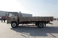 China HOWO 4x2 Light Duty Commercial Trucks Fuel Saving Brown Color 160hp 8.2t Rear Axle for sale