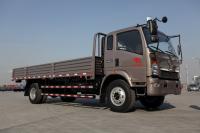 China HOWO 4x2 Light Duty Commercial Trucks Fuel Saving Brown Color 160hp 8.2t Rear Axle for sale