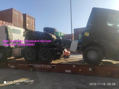 China 420hp Prime Mover Truck Left Hand Drive Tractor Truck Sinotruk HowoA7 10 Wheels for sale