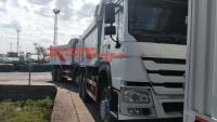 China Howo7 Sinotruk Ghana 10 Wheels 6x4 Dump Truck For 40T Load Capcity 371hp for sale