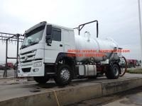 China 95km/h 10M3 16M3 Sewage Suction Truck 4x2 Euro 2 LHD for sale