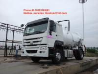 China SINOTRUK HOWO Sewage Suction Truck 10000L-15000L 4X2 6 Wheels Liquid Waste Trucks for sale