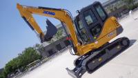 China XE60D Light Duty Excavator , Hydraulic Crawler Excavator With 6T Operate Weight for sale