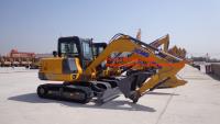 China XE60D Light Duty Excavator , Hydraulic Crawler Excavator With 6T Operate Weight for sale