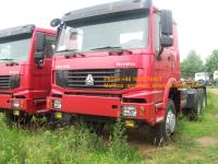China All Wheel Drive Tractor Prime Mover Truck With 371hp For 40-50T Tow Capacity for sale