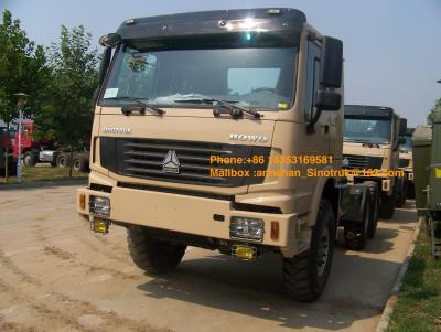 China 6x6 Sinotruk Howo7 Tractor Truck Euro2 Emission Stander 371hp For 50T Tow Capacity for sale