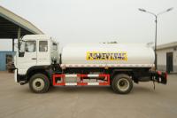 China Sinotruk Howo7 Light Petrol Tank Truck 5-6 CBM 4X2 LHD Euro 140HP Fuel Tank Trailer for sale