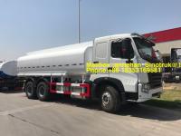China Sinotruk White Howo A7 Fuel Tank Truck 6x4 Oil Tank Truck Lhd Zz1257n4347n1 for sale