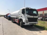 China 21000 Liters Sinotruk Howo A7 6x4 Fuel Tank Truck Lhd 4 Mm Tank Thickness for sale