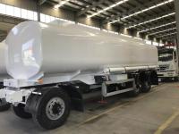 China Three Axles Fuel Tanker Full Heavy Duty Semi Trailers Mechanical Suspension for sale