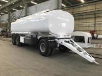 China Three Axles Fuel Tanker Full Heavy Duty Semi Trailers Mechanical Suspension for sale