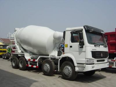 China 371hp White Color Howo 6x4 Howo Concrete Agitator Truck High Operating Efficiency for sale