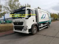 China 4x2 12m3 Sinotruk Howo7 Garbage Collection Truck 290hp 336hp Left Hand Drive Euro2 for sale