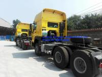 China Hw79 Cabin Sinotruk Howo7 Tractor Truck 3 Sleepers 6x4 371hp Right Hand Drive for sale