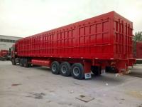 China Steel Box Van Heavy Duty Semi Trailers 40 Ton Max Payload 12000*2500*3600mm for sale