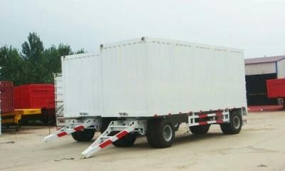 China ISO Passed 2 Axles Semi Trailer Tow Dolly Trailer Two Or Four Wheels High Pull Strength for sale
