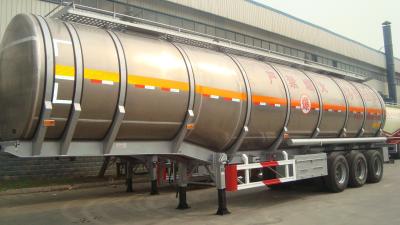 China CIMC Semi Truck And Trailer 6 Axles 120 Tons In Blue High Strength Steel for sale