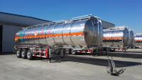 China CIMC Semi Truck And Trailer 6 Axles 120 Tons In Blue High Strength Steel for sale