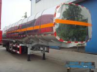 China CIMC Semi Truck And Trailer 6 Axles 120 Tons In Blue High Strength Steel for sale