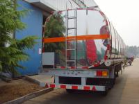 China CIMC Semi Truck And Trailer 6 Axles 120 Tons In Blue High Strength Steel for sale