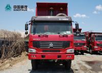 China Stock SINOTRUK HOWO Mining Dump Truck 371hp 8x4 26CBM HYVA Lifting Cylinder for sale