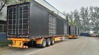 China 60T Loading Capacity Heavy Duty Semi Trailers For Bulk Cargo Tansport for sale