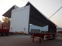 China 60T Loading Capacity Heavy Duty Semi Trailers For Bulk Cargo Tansport for sale