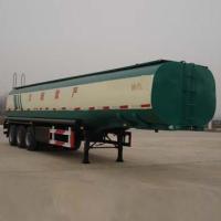 China 25-60cbm Oil Tanker Semi Truck And Trailer Option Q235 Carbon Steel Of Aluminum Alloy for sale