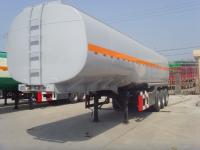 China 25-60cbm Oil Tanker Semi Truck And Trailer Option Q235 Carbon Steel Of Aluminum Alloy for sale