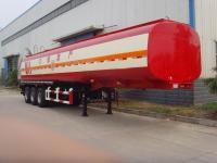China 25-60cbm Oil Tanker Semi Truck And Trailer Option Q235 Carbon Steel Of Aluminum Alloy for sale