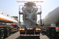 China White Howo 6x4 Howo Concrete Mixer Truck , Concrete Mixer Water Tank for sale