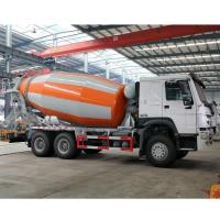 China 336hp Sinotruk Howo7 10m3 8m3 Concrete Mixer Tank 6x4 Lhd White Color for sale