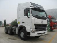 China 336hp Euro 3 Howo A7 Howo Tractor Truck In White Color Iso Passed for sale