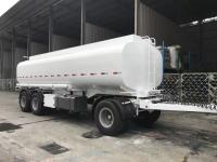 China 25000 Liters Capacity Three Axles Small Fuel Tanker Full Trailer For 40t Loading for sale