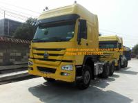 China Hw79 Cabin Sinotruk Howo7 Tractor Truck 3 Sleepers 6x4 371hp Right Hand Drive for sale