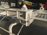 China 2 Axle Container Skeleton Heavy Duty Semi Trailers With Led Light for sale