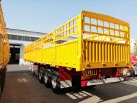 China 60 T Loading Capacity Heavy Duty Semi Trailers For Bulk Cargo Tansport for sale
